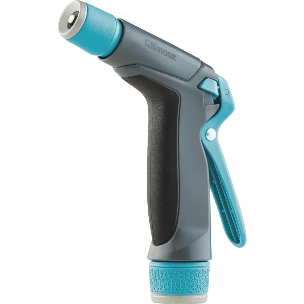 Gilmour Metal Adjustable Rear Trigger Pistol Nozzle, Black & Green ...